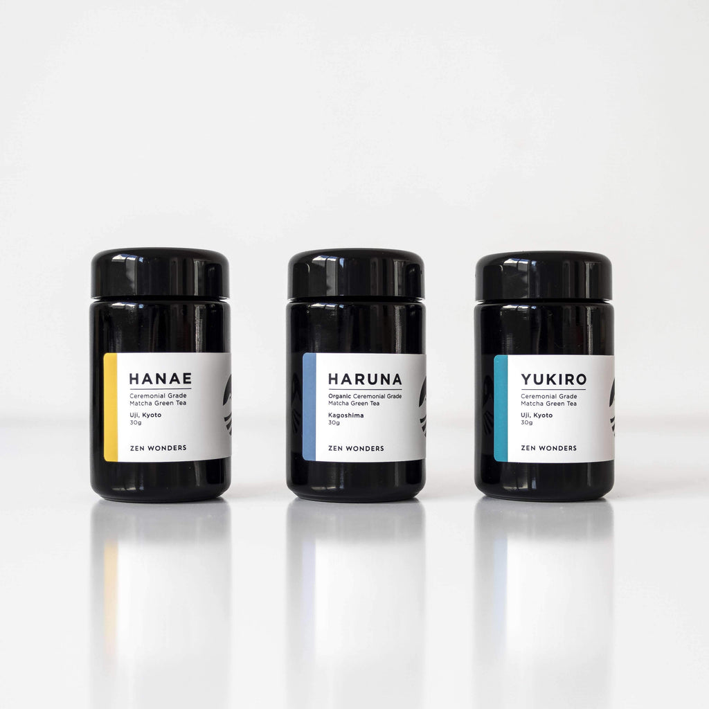 Matcha Tasting Pack (3x30g) | Japanese Premium Ceremonial Grade